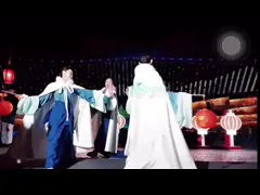 Large LED Chinese Festival Lanterns for Outdoor Light Shows and Christmas Decor