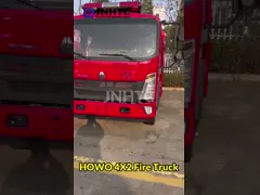 NEW SINOTRUCK Howo 4x2 Light Duty Fire Fight Truck With Water Pump Truck High Quality