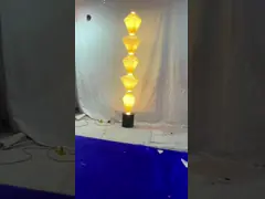 Luxury Leaf Crystal Glass Light Simple Hanging for Living Room