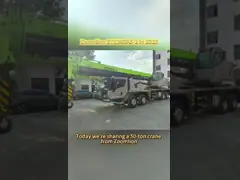 Cina Zoomlion QY50V 50 tonnellate gru camion con 18m contrarame e potente motore in vendita