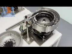 High Precision Vibratory Bowl Feeder Custom Stainless Steel Rotary Parts Feeder