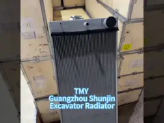 China TMY Heavy Equipment Radiator For Komatsu PC400-8 PC450-8 PC460-8 Excavator Water Radiator for sale