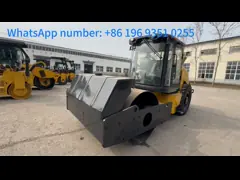 14 Ton XS143J Single Drum Road Roller With SHANGCHAI Engine