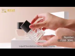 Keep Your Makeup Fresh and Hygienic with Our 30ml Liquid Foundation Bottle Press Lotion/Serum Pump Closure Type