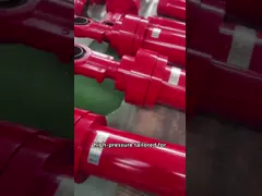 China Customized High Pressure Hydraulic Cylinder Forging Casting Urethane Seal For Heavy Duty for sale