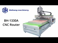 China Auto Change CNC Router Woodworking Machine With Press Roller For Cabinet & Door Making for sale