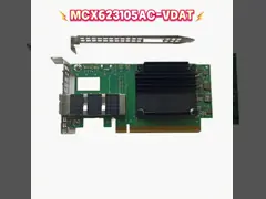 China Mellanox ConnectX-6 100GbE QSFP28 PCIe 4.0 X16 Single-Port Server-Netzwerkkarte mit eingebautem PCIe-Switch zu verkaufen