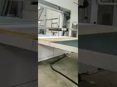 China High Speed Vertical Sponge Cutting Machine 4500mm x 1800mm x 1000mm with 120m/min Speed and 16kW Power for sale