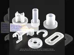 Transparent Material 3D Printing Parts High Tolerance 3d Printed Aluminum For Show