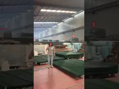 School Clear View 2000*2400mm Anti Climb Security Fencing packing