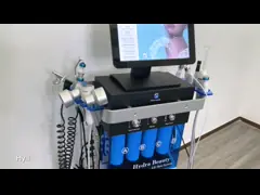 China 14 in 1 Multifunction Hydra Facial Machine Microdermabrasion Peeling and Water Skin Peeling for Deep Skin Cleansing and Nourishment for sale