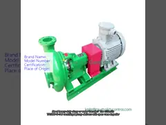 320m3/h TRSB8×6-14J Pompa centrifuga Equipaggiamento durevole per lo scarico di fanghi e acqua