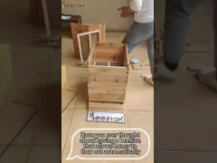 China Bee Star Langstroth Flow Hive Beehive With 7 Plastic Frames Beehives And Frame For Beekeeping for sale