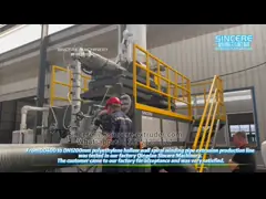 China Siemens HDPE Spiral Winding Pipe Manholes Making Machine Extrusion Line for sale