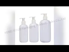 China Square Shampoo Bottle With Press Pump Dispenser Leak Proof Design For Shampoo for sale