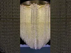 Custom Project Indoor Decoration Hotel Villa Home Shop Ginkgo Leaf Ceramics Pendant Lamp