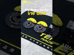 중국 TEI P60EV 빅 브레이크 키트 6 포트 오토 브레이크 캘리퍼 18인치 디스크 BBK (VW 골프 MK6 MK7 MK7.5 MK8 GTI R용) 판매용