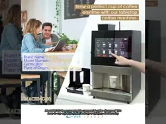 China Programmable Commercial Coffee Dispenser Machine Espresso Coffee Maker for sale