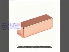 Copper Alloy Conductive Block Custom Manufacturing High Conductivity Wear Resistant cnc machining china precision CNC Machining Service