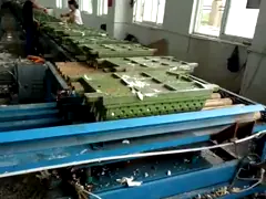 High Efficiency 120m Length Latex Pillow Production Line 1000-1200pcs Pillows / 10hours