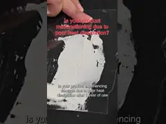 China Powdered Thermal Paste for Constant Temperature Oven 200 Degrees Breakdown Voltage of 2450 After 8 Days of Continuous Baking for sale