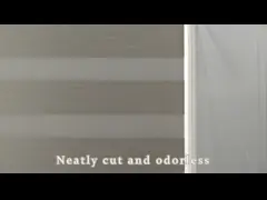 China Breathable UV Proof Customizable Zebra Blinds Fabric for French Window Sunshade for sale