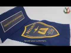 中国 注文の保証均一パッチ及び紋章は学生服のロゴ パッチを 販売のため