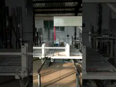 China PLC Control Automatic Foam Cutting Machine Vertical Foam Cutter Machine for sale