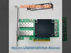 China Mellanox MCX623102AN-GDAT Dual-Port 50GbE PCIe 4.0 X16 Server Network Card for High-Speed Data Center Applications for sale