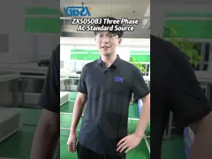 3상 프로그램 가능한 교류 전원 장치 DC 고전압 정밀도 시험 전원 공급기