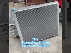 Hydraulic System Overheating Solutions For Hitachi EX450-6 Oil Cooler Radiator