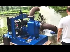 Self Priming Pump Municipal Project Mobile Water Pump High Quality Diesel Engine Irrigation Pump