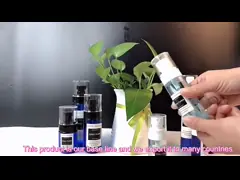 China Frosted Airless Pump Bottle Plastic Shampoo Bottles Square Bamboo For Lotion Cosmetic Bottle for sale