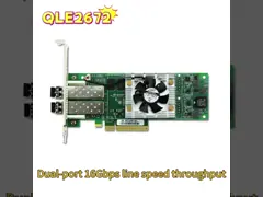 China Marvell QLogic QLE2672 16 Gbit/s Dual-Port FC Adapter PCIe 3.0 zu verkaufen
