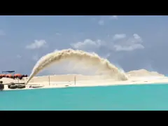 Sea sand dredging