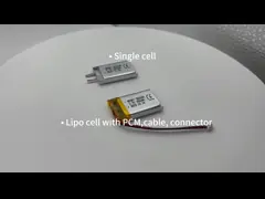 China Ultra-thin Lipo Battery Cell 501515 3.7v 70mAh 80mAh Rechargeable Lithium Polymer Batteries for sale