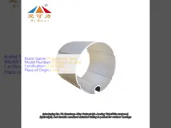 China Factory Direct Supply Aluminium Alloy Sunshade Awning Accessories Awning Aluminium Pipe 70mm for sale