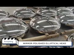 mirror-polished elliptical head
