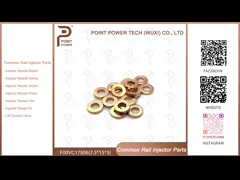 China Common Rail Injector Copper Washers Shims F00VC17506 (F00V C17 506) Size 7.5*15*3 for sale