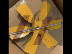 Komatsu 6D125 Engine Fan Blade, 850mm Overall Diameter, 51mm Inner Diameter, 6 Blades