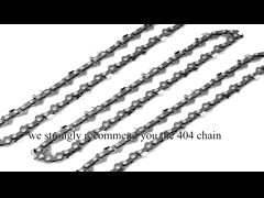 China Wood Cutting Chainsaw Parts Semi Chisel Saw Chain 4'' - 42'' Guide Bar for sale