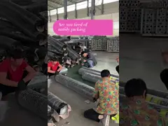 Schermo a rete esagonale di filo di gallone zincato a freddo 0,9 x 30 M anti ossidazione