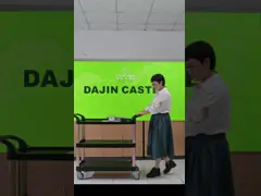 China Double Ball Bearing Medium Duty Waterproof Stainless Steel Red PU Casters Wheel for sale