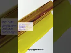 Polyimide film clad with copper used in flexible circuit settings