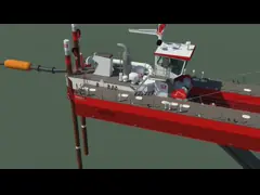 Waterway Restoration Dredger, Environmental Cutter Suction Dredger for Lake Cleaning and Ecological