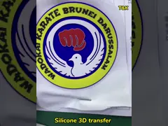 customized 3D silicone transfer manufacuter