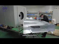 Cina ISO 9001 Unità di controllo del filtro a flusso laminare FFU, basso rumore H14 FFU Sistema di controllo del gruppo di filtri HEPA in vendita