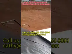 China Plastic Black Pond Liner HDPE Geo Membrane For Water Reservoir Mining Landfill for sale