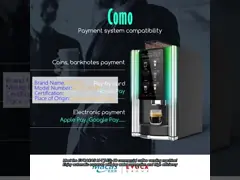 EVOACAS Gewerbliche Kaffee-Verkaufsmaschine für automatischen Espresso und Wasseranschluss und Effizienz