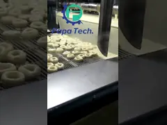 donut with chocolate coating machine